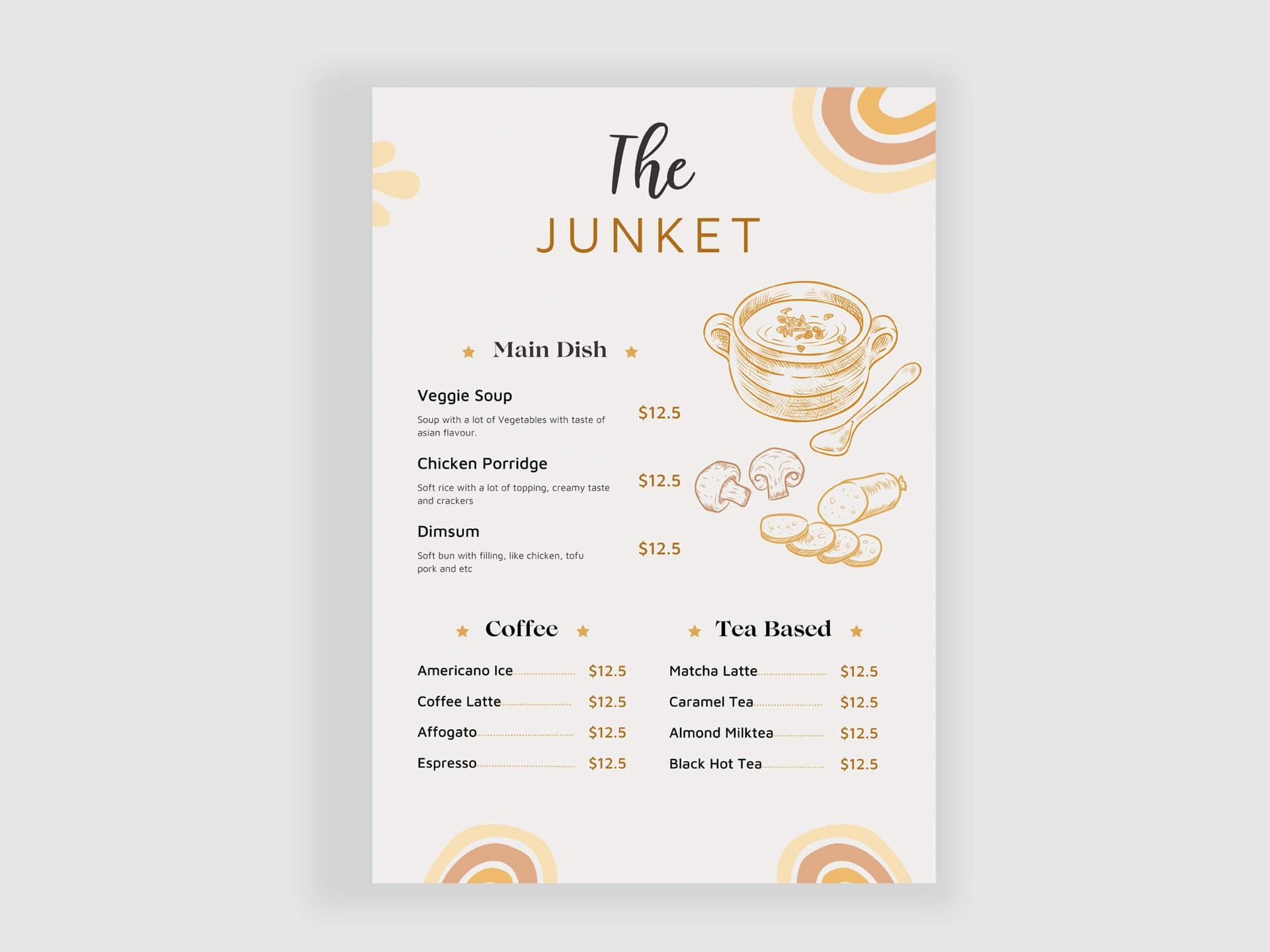 A3 Size Menu Cards Printing Online- Custom Menu Cards Printing - Inkmonk